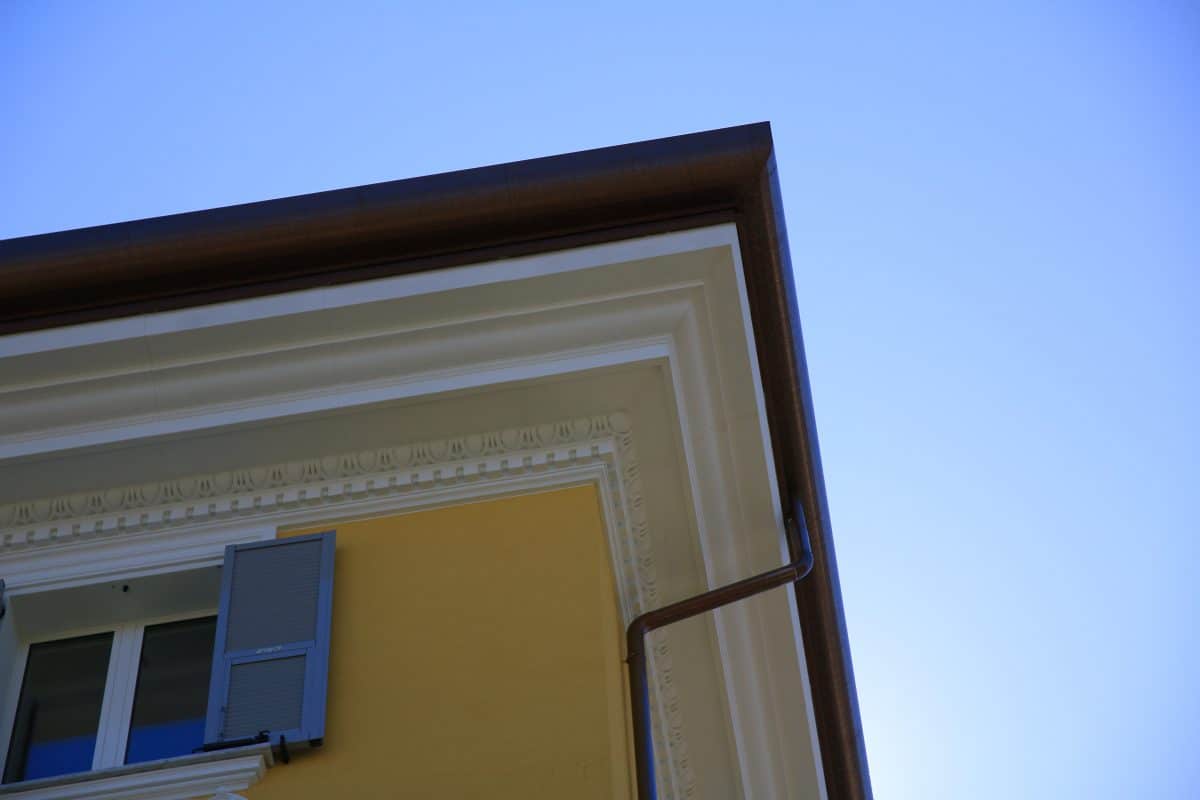 Corniches de décoration de façade extérieure en polystyrène