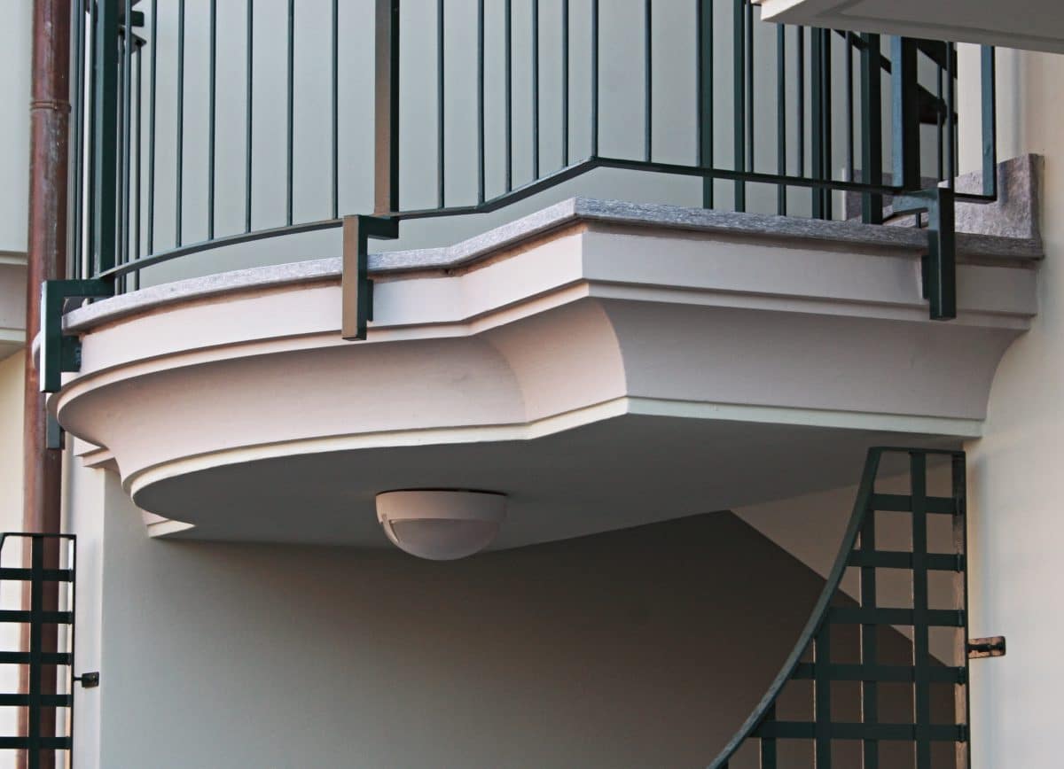 Coffrage balcon et parapet en béton - Arbloc